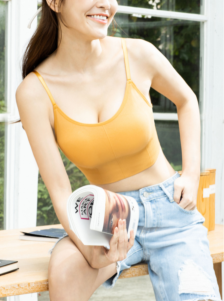 上帝之手Bra T(肩可調)-橙 - 配件/泳衣 - AVILAS/4REASON 提領時尚